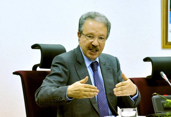 Séance de travail entre Ahmed Lahlimi Alami et le président du CADMM