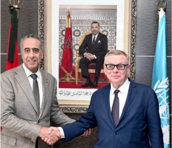Entretien de Abdellatif Hammouchi avec le sous-secrétaire général du ...